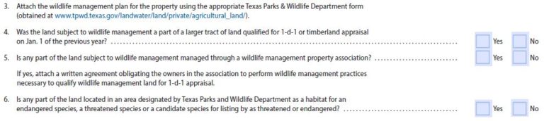 Form 50-129 Instructions - Application for 1-d-1 - Wildlife Exemption ...