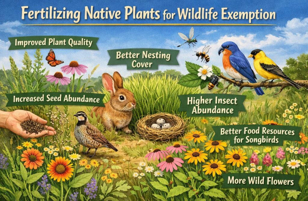 Fertilizing Native Plants & Habitat for Wildlife Benefits - Wildlife ...